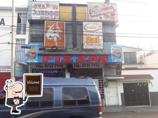 Carta del restaurante Pizzas Serafin, Ciudad del México