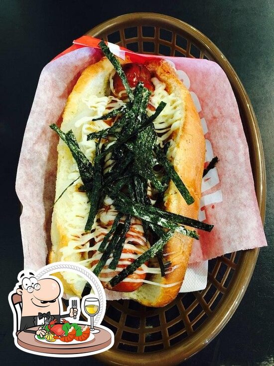 Menu at Japadog, Vancouver, 510 Burrard Street