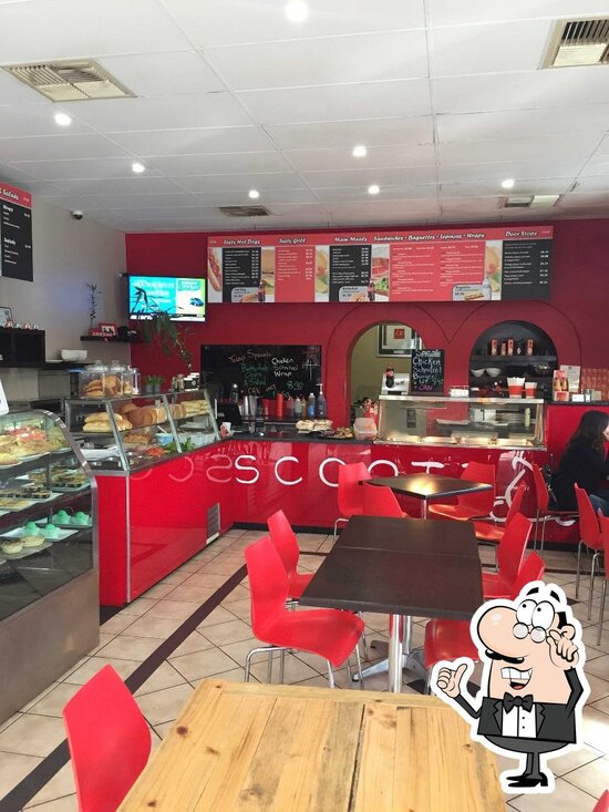 Menu at Scootz Cafe, Adelaide