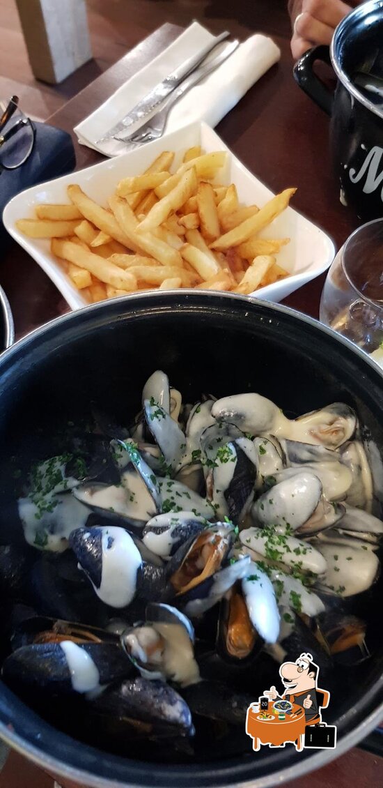 Menu au La Petite Bavière restaurant, Camiers