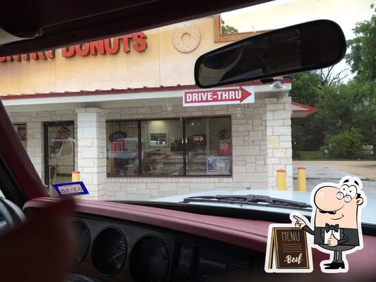 Menu at Country Donuts, Hico