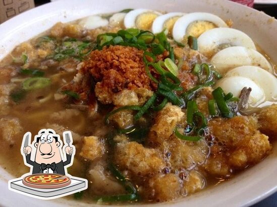Menu at Decos Lapaz Batchoy restaurant, Baguio