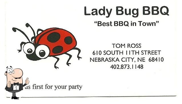 Ladybug BBQ, Nebraska City - Restaurant menu, prices and reviews