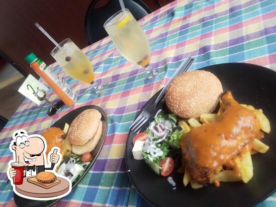 Menu at Gallop cafe, Estcourt