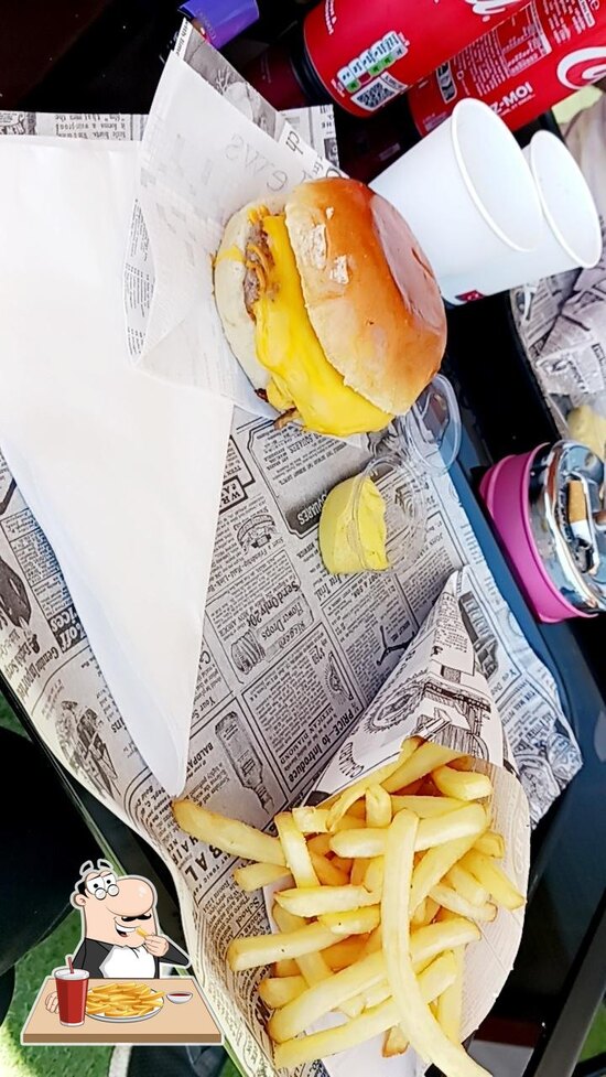 Menu at Queen Burger restaurant, Grabels