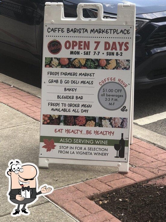 Menu at Caffe Barista, Greensburg