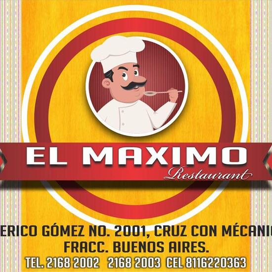 Menu at El Maximo Restaurante, Monterrey