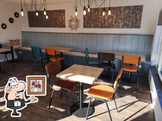 Menu at Caffi Largo cafe, Pwllheli