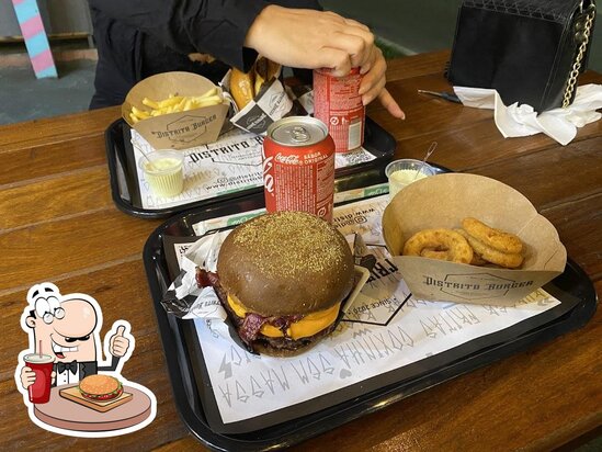 Menu at Distrito Burger restaurant, Campinas