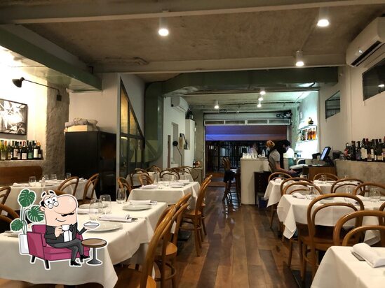 Menu em SULT restaurante, Rio de Janeiro