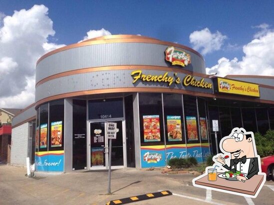 Menu at Frenchy's restaurant, Houston, Richmond Ave.