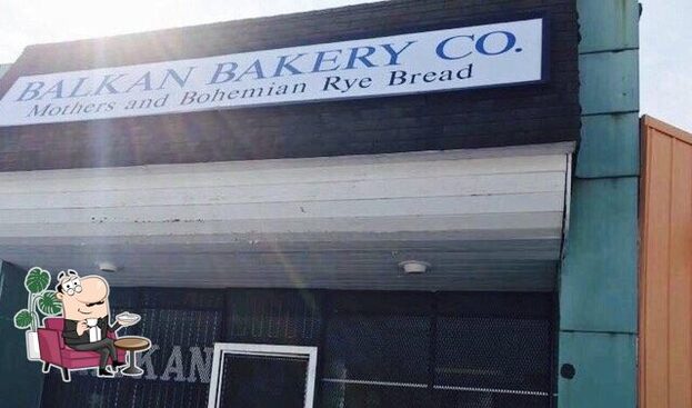 Menu at Balkan Bakery, Flint