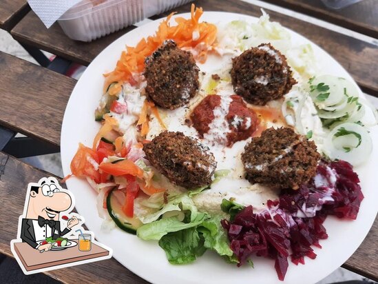 Menu at Hummus Bar Beograd, Belgrade