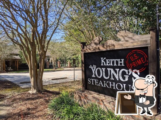 Menu at Keith Young's Steakhouse, Madisonville