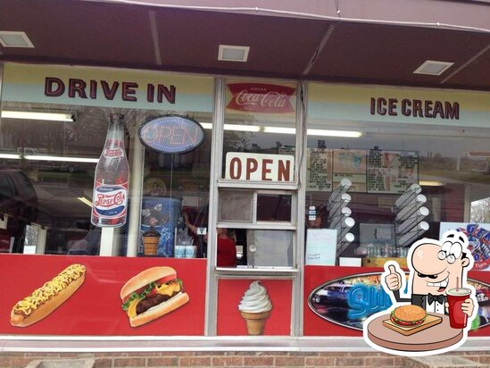 Menu at Swope's Drive-In fast food, Rich Hill