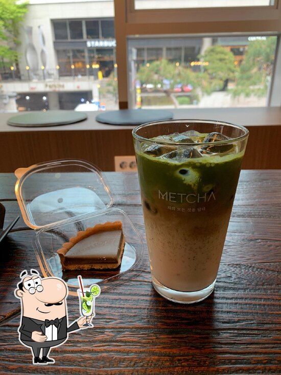 Menu at METCHA cafe, Seoul, 17 Myeongdong 9-gil