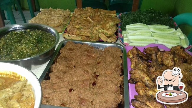 Menu at Nasi Padang Doa Bundo restaurant, Sekarwangi