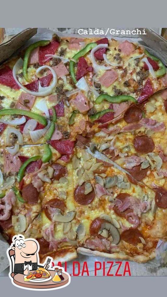 Menu at Calda Pizza restaurant, Cebu City, Tree House Building