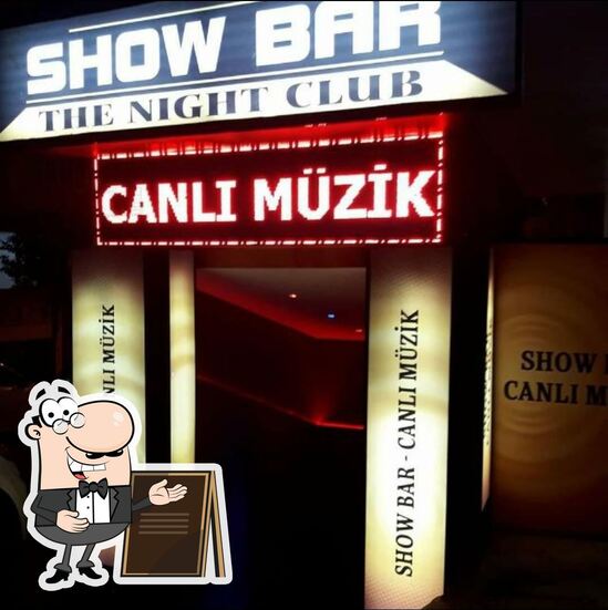 Menu at Snow Bar The Night Club, Istanbul