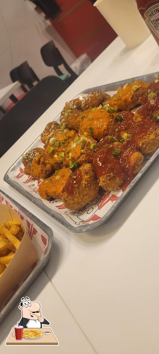 Menu at Wunderwings restaurant, Slough