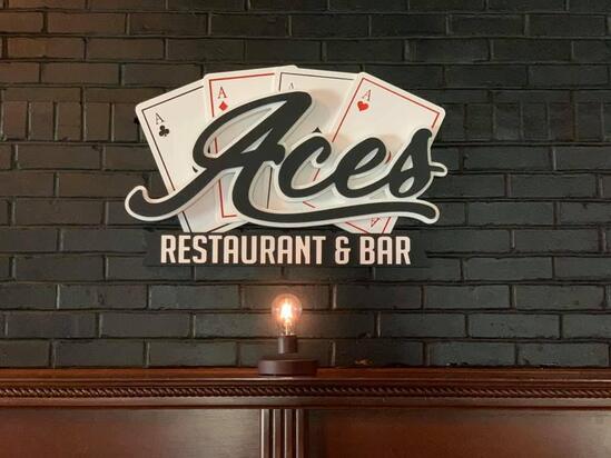 Menu at Aces Restaurant and Bar, Washington