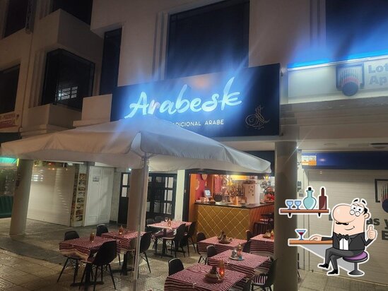 Arabesk establecimiento, Maspalomas — carta, precios y opiniones