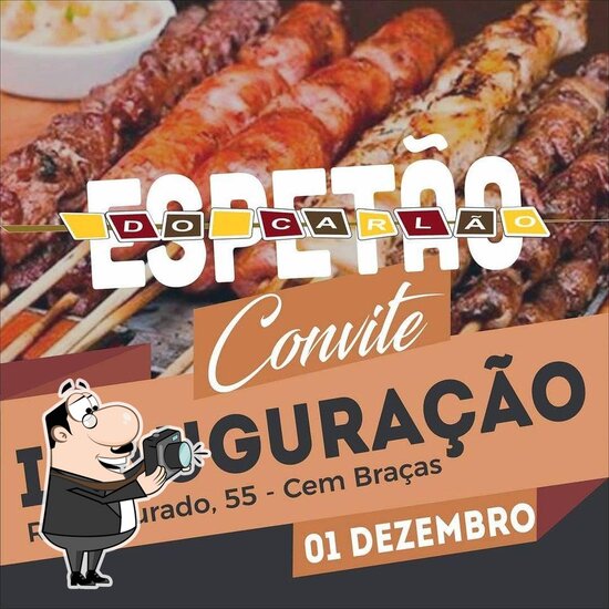 Menu at Espetão do Carlão restaurant, Armação dos Búzios