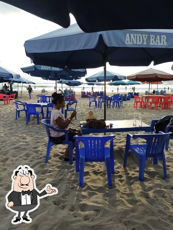 Carta de Andy's bar Beach, Mengwi