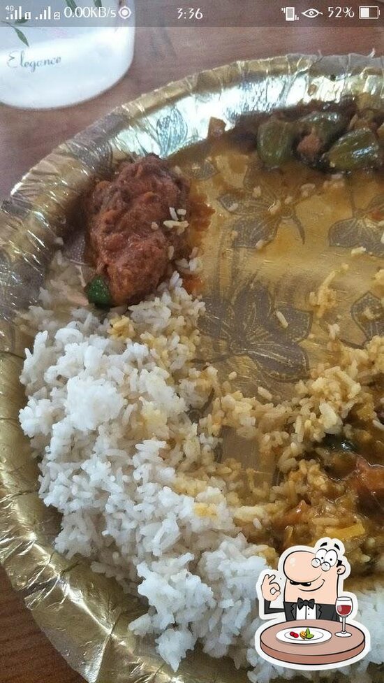 Menu at Hotel Kameswari, Kaviti