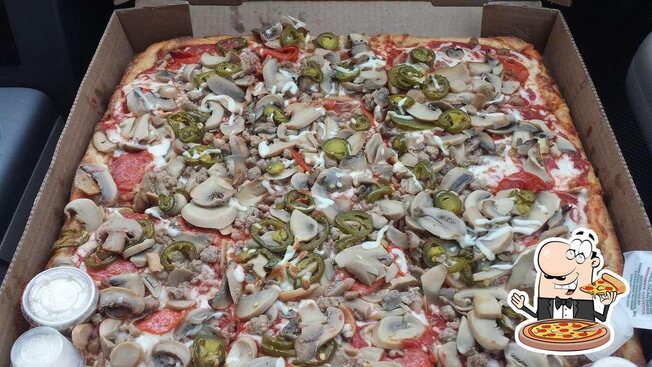 Menu at One Guy from Italy University pizzeria, Lubbock