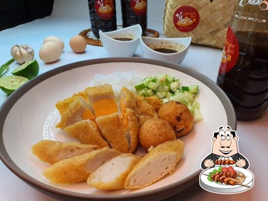 Menu at Pempek Madame Juvi restaurant, Padalarang
