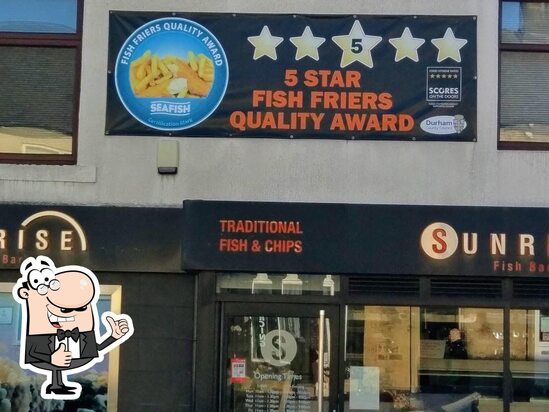 Menu at Sunrise Fish Bar, Spennymoor