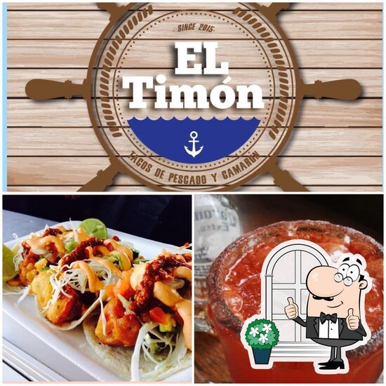 Menu at El Timón restaurant, Monclova