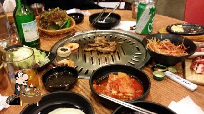 Menu at Ogane restaurant, South Korea, 천호동 454-8번지 1층 강동구 서울특별시 KR