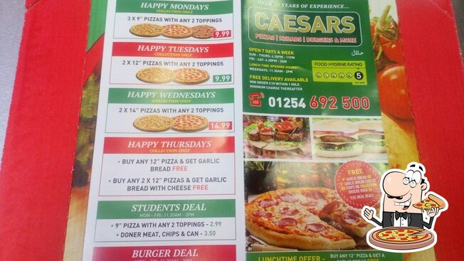 Caesars Pizza house in Blackburn - Restaurant reviews
