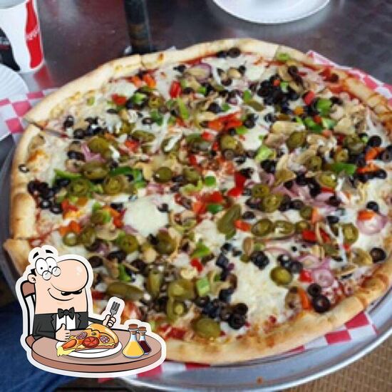 Menu at Gino's Pizza pizzeria, Atlantic City, Atlantic Ave #100