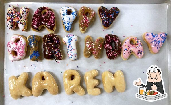 Menu at Snowflake Donuts, Conroe, 127 Robinson Rd