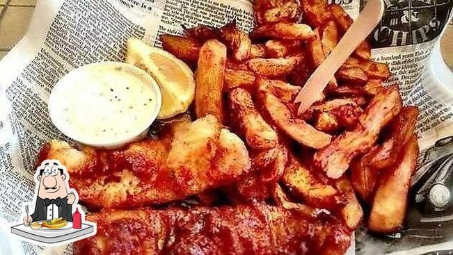 Menu at Crazy Mary's Fish & Chips restaurant, Billings