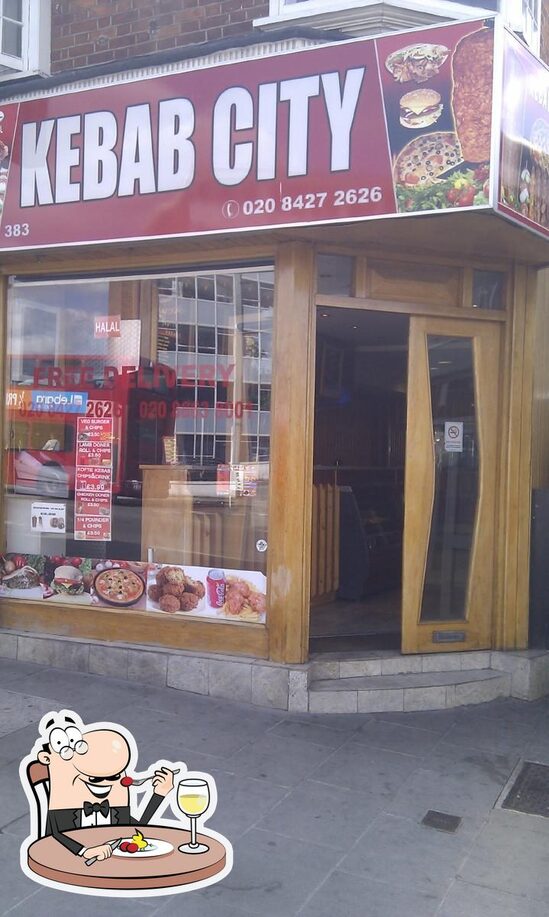 Menu at Kebab City restaurant, Harrow, 383 Station Rd