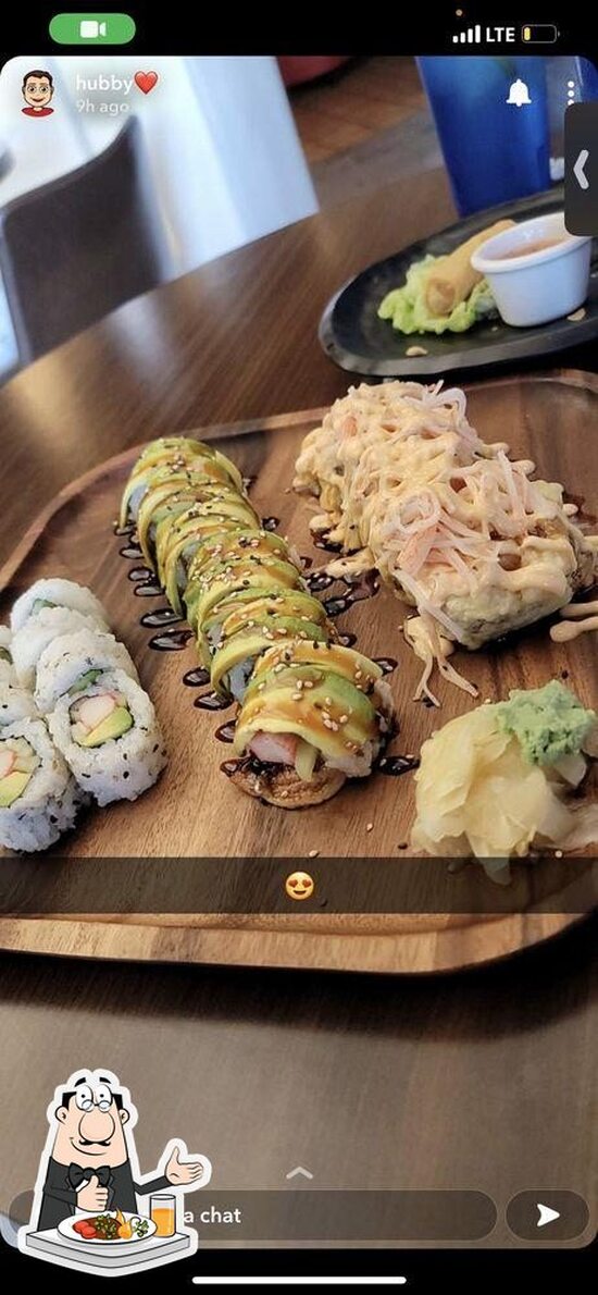 Menu at NINJA SUSHI HIBACHI & THAI restaurant, Napoleon