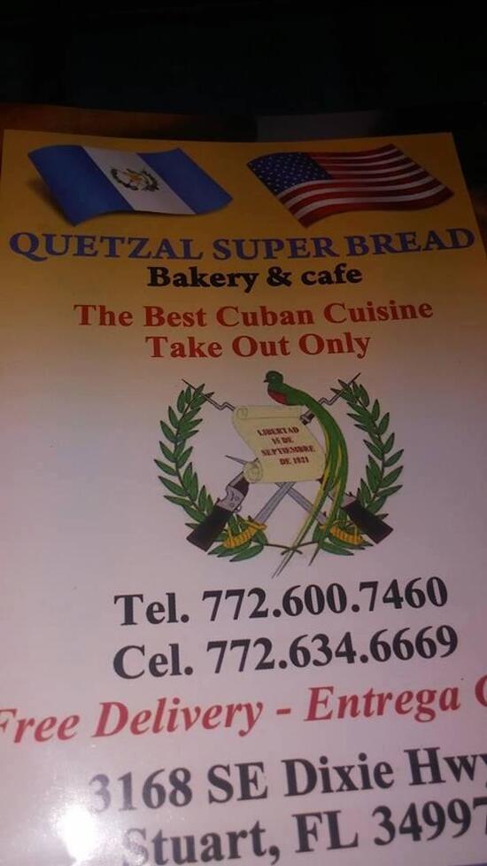 CUBAN FOOD Guatemalan BREAD in Stuart - Restaurant reviews