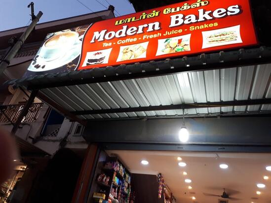 Menu at Modern Bakery, Sulur, 195