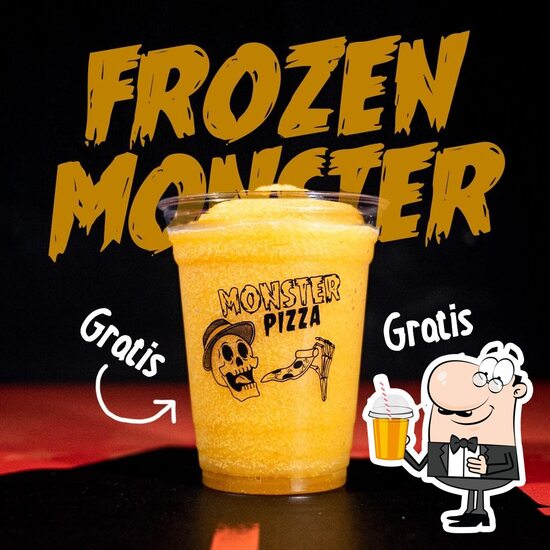 Menu at Monster Pizza restaurant, Piedras Negras
