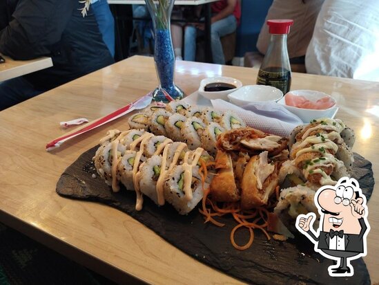 Menu at Saiko Sushi restaurant, Bogotá