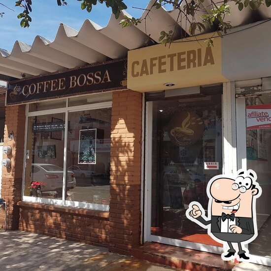 Menu at Coffee Bossa cafe, Coatzacoalcos