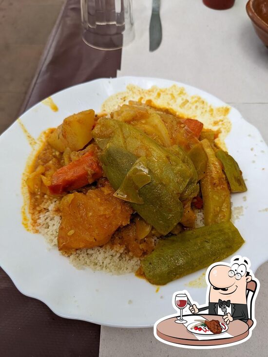 Speisekarte von Restaurant Chez Ali, Marrakesch