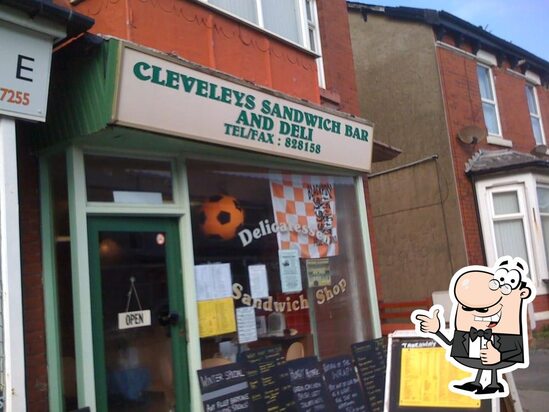 Menu at Cleveleys Delicatessen cafe, Blackpool