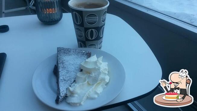 Menu at Mat & Fika cafe, Luleå