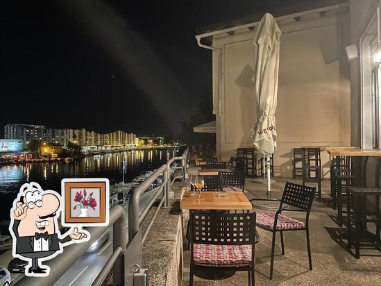 Menu au Muro bar, Zadar