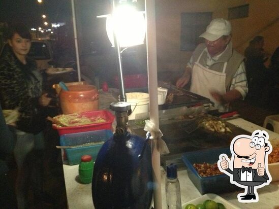 Menu at Tacos De Liga restaurant, Guadalajara